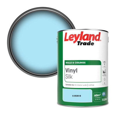 Leyland Trade Vinyl Silk Walls & Ceilings Emulsion Paint (S 0530-B) - 5L