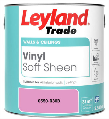 Leyland Trade Vinyl Soft Sheen Walls & Ceilings Emulsion Paint (0550 ...