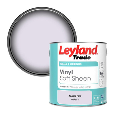 Leyland Trade Vinyl Soft Sheen Walls & Ceilings Emulsion Paint Angora ...