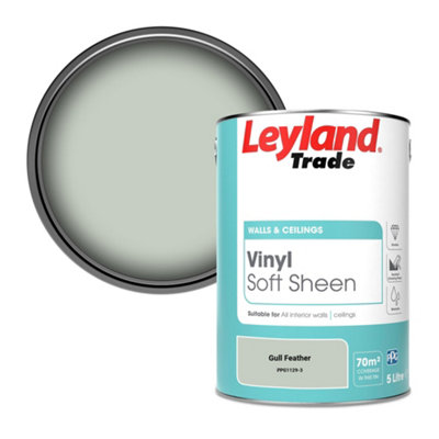 Leyland Trade Vinyl Soft Sheen Walls & Ceilings Emulsion Paint Gull ...