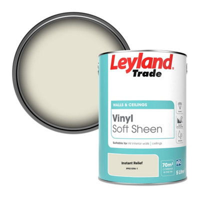 Leyland Trade Vinyl Soft Sheen Walls & Ceilings Emulsion Paint Instant ...