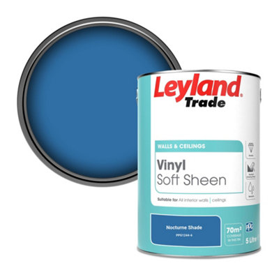 Leyland Trade Vinyl Soft Sheen Walls & Ceilings Emulsion Paint Nocturne ...
