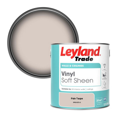 Leyland Trade Vinyl Soft Sheen Walls & Ceilings Emulsion Paint Pale ...