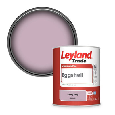 Leyland Trade Wood & Metal Eggshell Paint Candy Shop (PPG1044-4) 1L