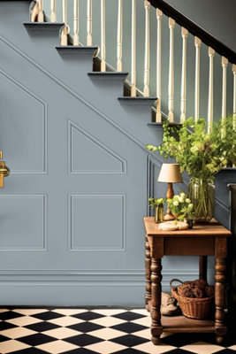 Leyland Trade Wood & Metal Eggshell Paint Silver Grey (RAL 7001) 5L