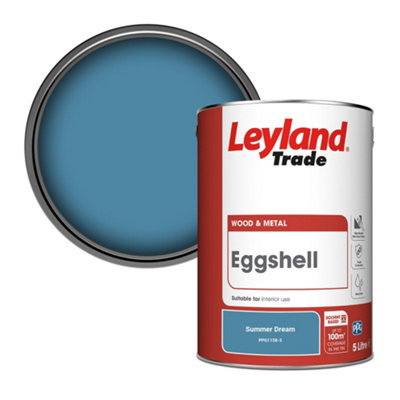 Leyland Trade Wood & Metal Eggshell Paint Summer Dream (PPG1158-5) 5L