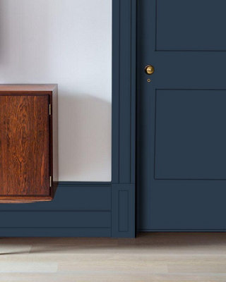 Leyland Trade Wood & Metal Fast Drying PLUS Gloss Paint Midnight Blue ...