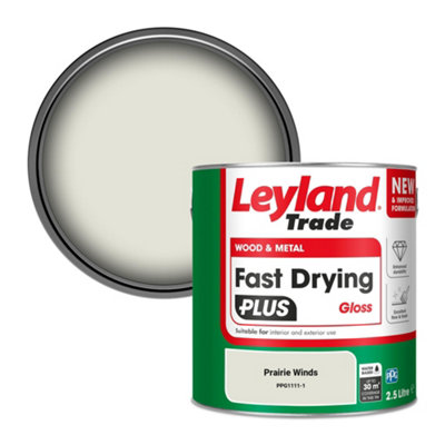 Leyland Trade Wood & Metal Fast Drying PLUS Gloss Paint Prairie Winds ...