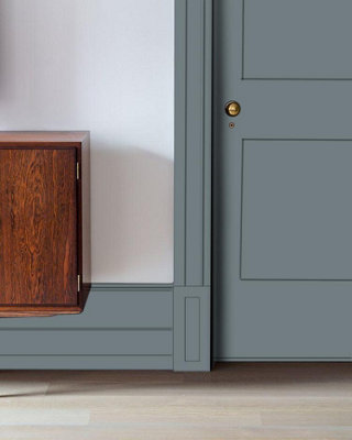 Leyland Trade Wood & Metal High Gloss Paint Garrison Gray (PPG1039-5) 1L