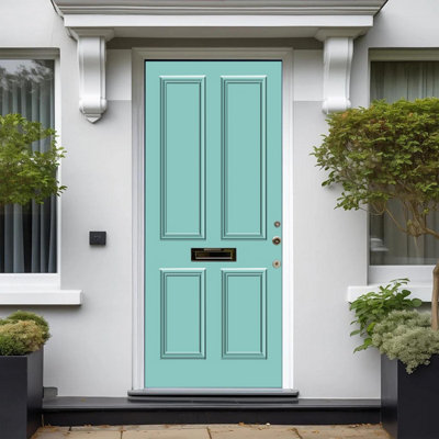 Leyland Trade Wood & Metal High Gloss Paint Light Green (RAL 6027) 1L