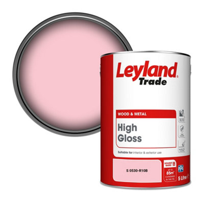 Leyland Trade Wood & Metal High Gloss Paint (S 0530-R10B) 5L