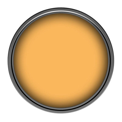 Leyland Trade Wood & Metal High Gloss Paint Saffron Yellow (RAL 1017) 1L