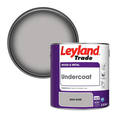 Leyland Trade Wood & Metal Undercoat Paint (3005-R20B) 2.5L