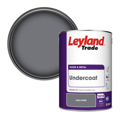 Leyland Trade Wood & Metal Undercoat Paint (6005-R50B) 5L
