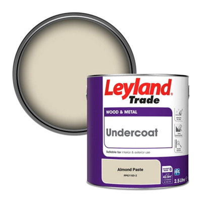 Leyland Trade Wood & Metal Undercoat Paint Almond Paste (PPG1103-2) 2.5L