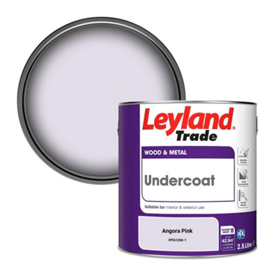 Leyland Trade Wood & Metal Undercoat Paint Angora Pink (PPG1250-1) 2.5L