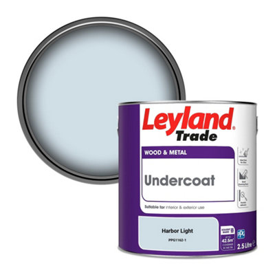 Leyland Trade Wood & Metal Undercoat Paint Harbor Light (PPG1162-1) 2.5L