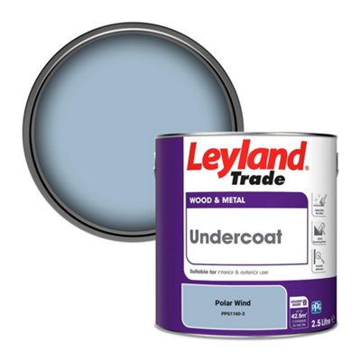 Leyland Trade Wood & Metal Undercoat Paint Polar Wind (PPG1160-3) 2.5L