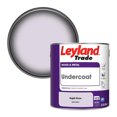 Leyland Trade Wood & Metal Undercoat Paint Rajah Rose (PPG1180-2) 2.5L