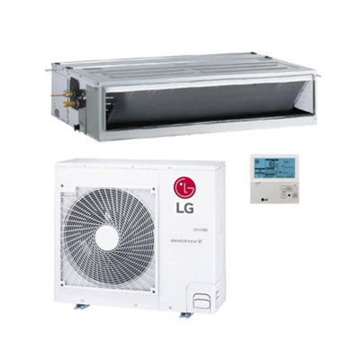 LG 7KW Air Conditioning Unit Mid Static Duct System 24000BTU | DIY at B&Q