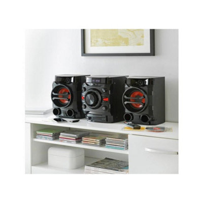 LG CM4360 Black 230W Hi-Fi System with Bluetooth + Audio Lead Includes ...