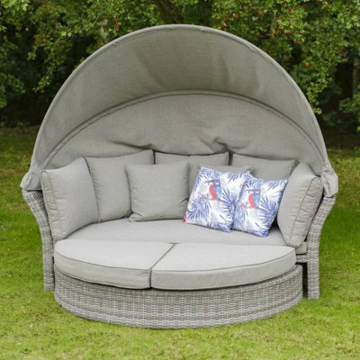 LG Outdoor Monaco Stone Daybed (Aluminium Frame)