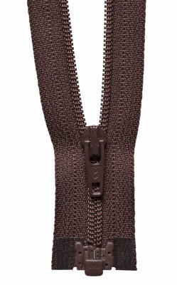 LGT/W O/E ZIP 25CM - Light-Weight Open End Zip: 25cm: Peat - YKK