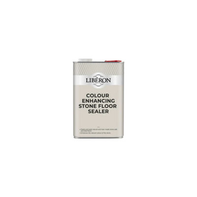 Liberon 004414 Colour Enhancer Stone Floor Sealer 5 litre LIBFSSEAL5L