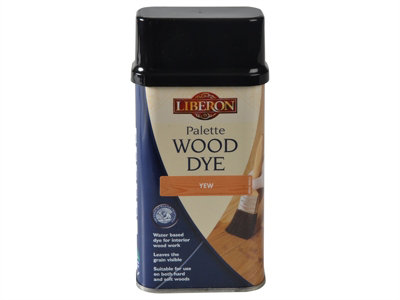 Liberon 014336 Palette Wood Dye Yew 250ml LIBWDPY250