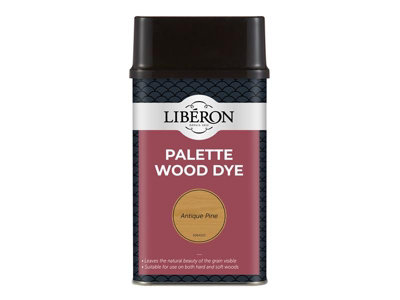 Liberon 126740 Palette Wood Dye Antique Pine 500ml LIBWDPAP500N | DIY ...