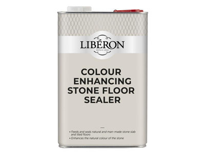Liberon 126768 Colour Enhancer Stone Floor Sealer 5 litre LIBFSSEAL5LN ...