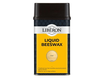 Liberon 126813 Liquid Beeswax Clear 500ml LIBBLCL500N | DIY at B&Q