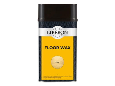 Liberon Clear Floor Wax 1 Litre for Wooden Floors