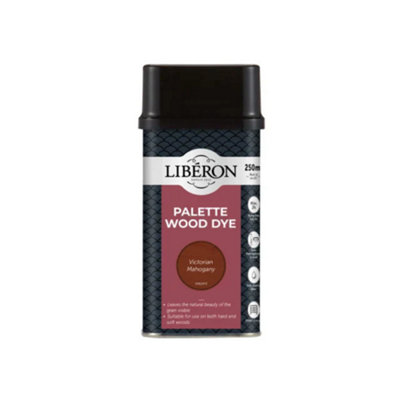 Liberon Palette Wood Dye Victoria Mahogany 250ml