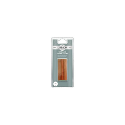 Liberon Shellac Filler Sticks Light - 3 Pack for Effective Wood Repair ...
