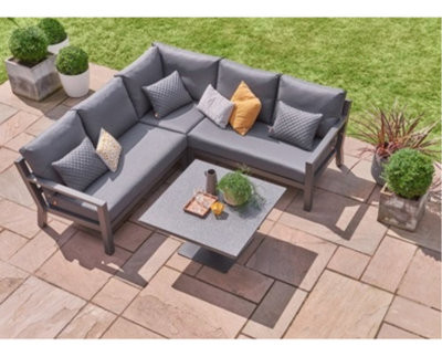LIFE Outdoor Living Timber Mini Corner Set | DIY at B&Q