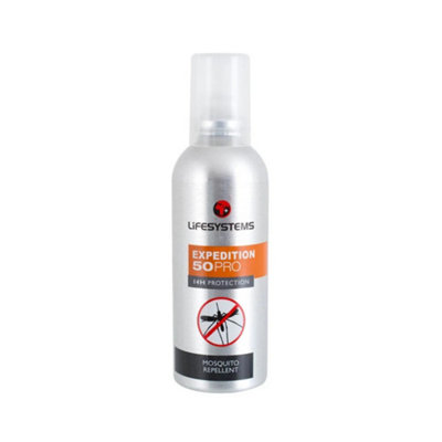 Lifesystems Mosquito Insect Repellent Pump Spray Expedition 50 Pro 100ml
