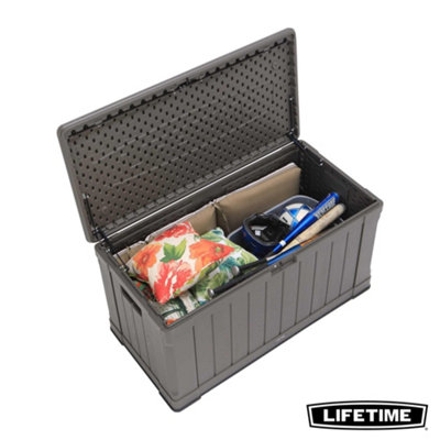 Lifetime 4 Ft. x 2 Ft. Outdoor Storage Deck Box (439.11 L)