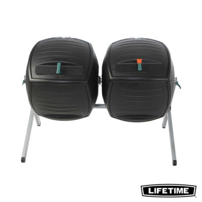 Lifetime Double Bin Rotating Composter (378 L)