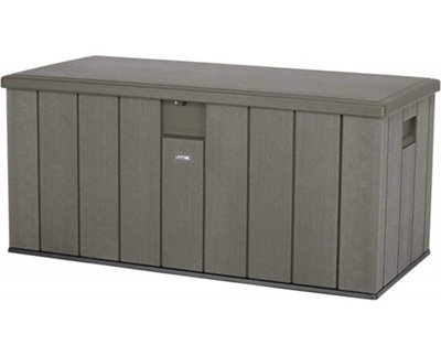 Lifetime Garden Storage Box Piston Lid 568 L