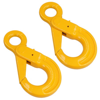 Lifting Eye Self Locking Auto Lock Sling Hook 2.00 Ton for 7-8mm Chain 2pc