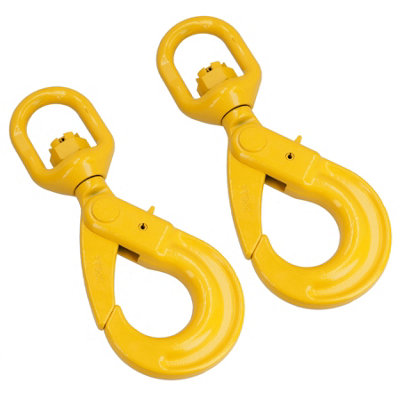 Lifting Swivel Eye Locking Auto Lock Sling Chain Hook 8.00 Ton for 16mm ...