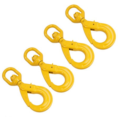 Lifting Swivel Eye Locking Auto Lock Sling Chain Hook 8.00 Ton for 16mm ...