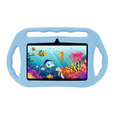 Light Blue 7 Inch Android 10 Early Learning Tablet with 2 plus 32GB