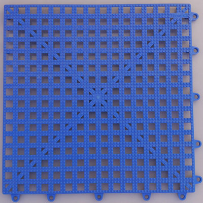 Light Blue Versatile Non Slip Floor Tile (Pack of 4)