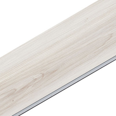 Light Brown Interlocking PVC Flooring with Natural Wood Grain and 2mm ...