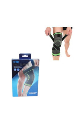 Light Fabric Compression Knee Brace for Gym Sport Support