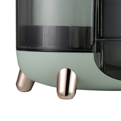 Light Green Large Dustproof Makeup Storage Box Organizer with Drawers ...