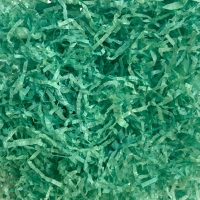 Light Green Tissue Shred 1kg - Gift Wrapping Decorations