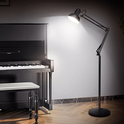Light Room Standing Floor Tall Spotlight Free Living Home Lamp E27 Base ...